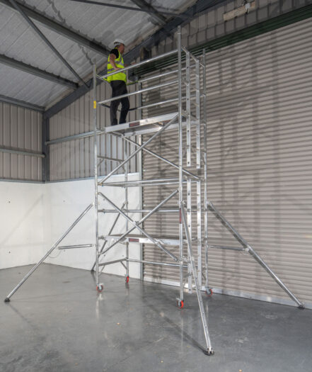 Folding Scaffolding Tower - Oxley Access Solutions