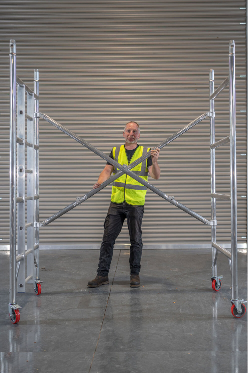 Quicky - Folding Scaffolding Tower - Oxley Access Solutions