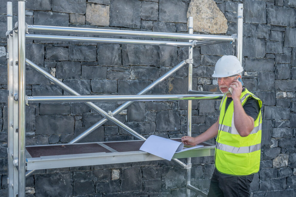 Folding Scaffolding Tower - Oxley Access Solutions